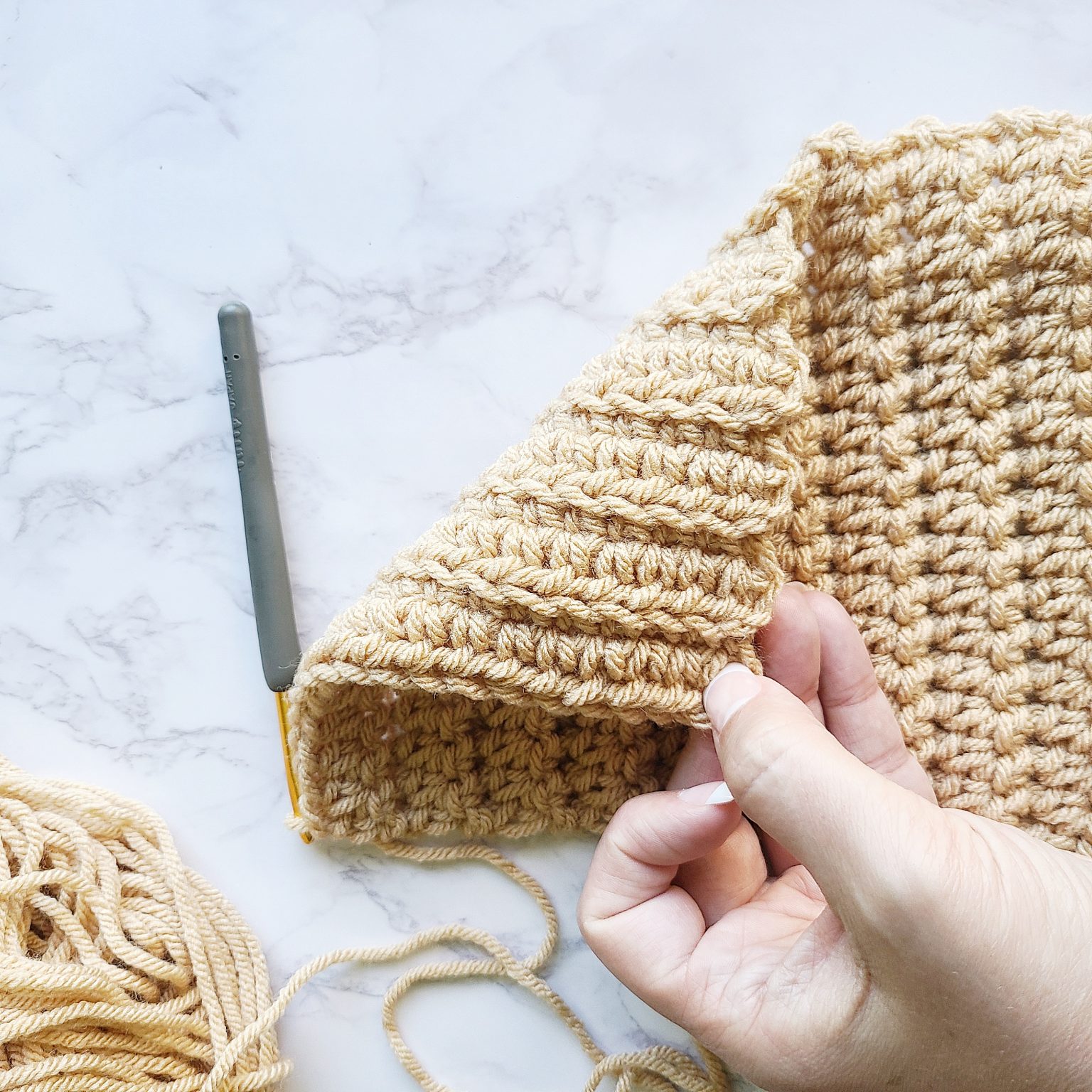 WUA Simple Crochet Rectangle #5 - Easy Crochet Patterns