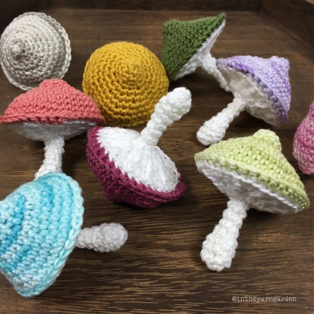 17 of The Cutest Crochet Mushroom Patterns - Easy Crochet Patterns