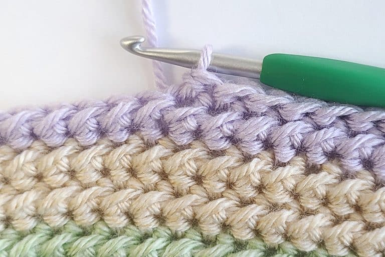 Half Double Crochet Slip Stitch (hdc slst) for Beginners - Easy Crochet ...