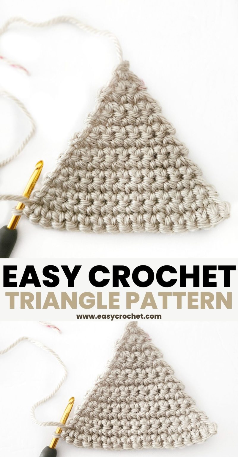 Your Easy Guide to Crocheting a Triangle - Easy Crochet Patterns