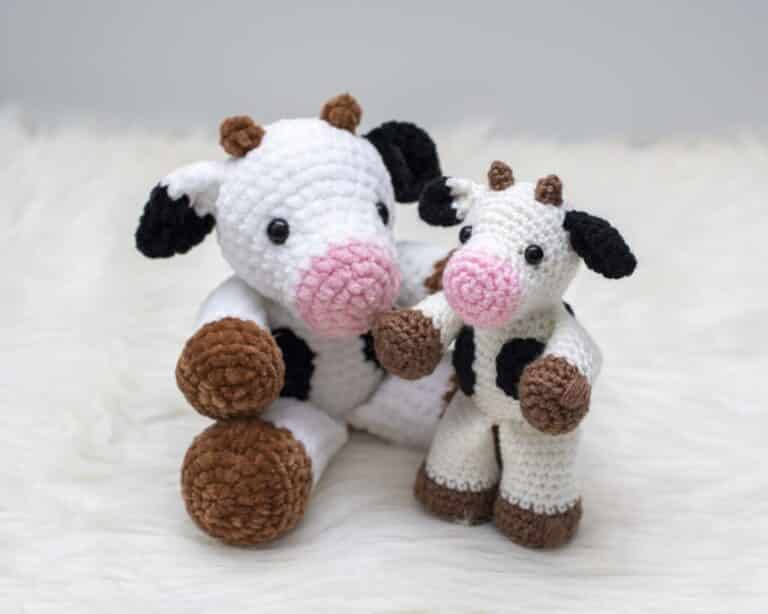 18 Cute Crochet Cow Patterns - Easy Crochet Patterns