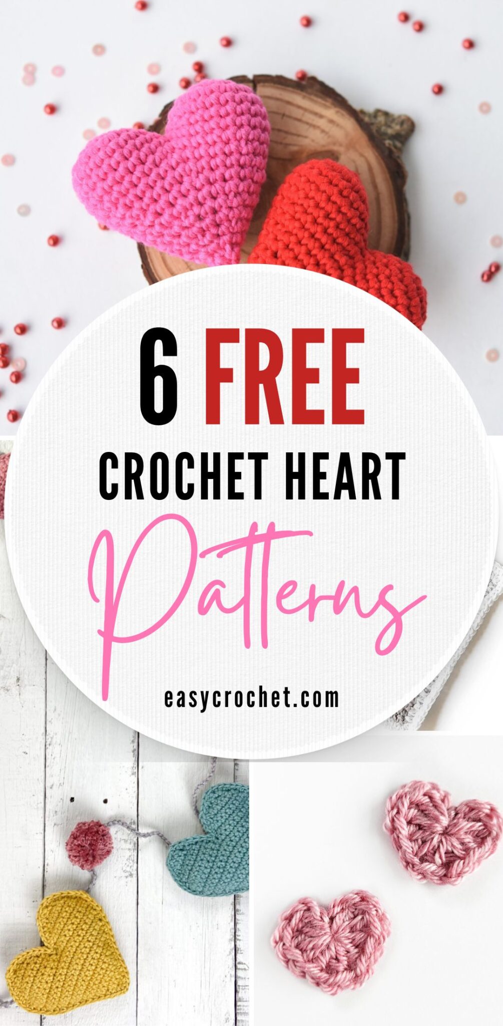 Free Heart Crochet Patterns for Valentine’s Day - Easy Crochet Patterns
