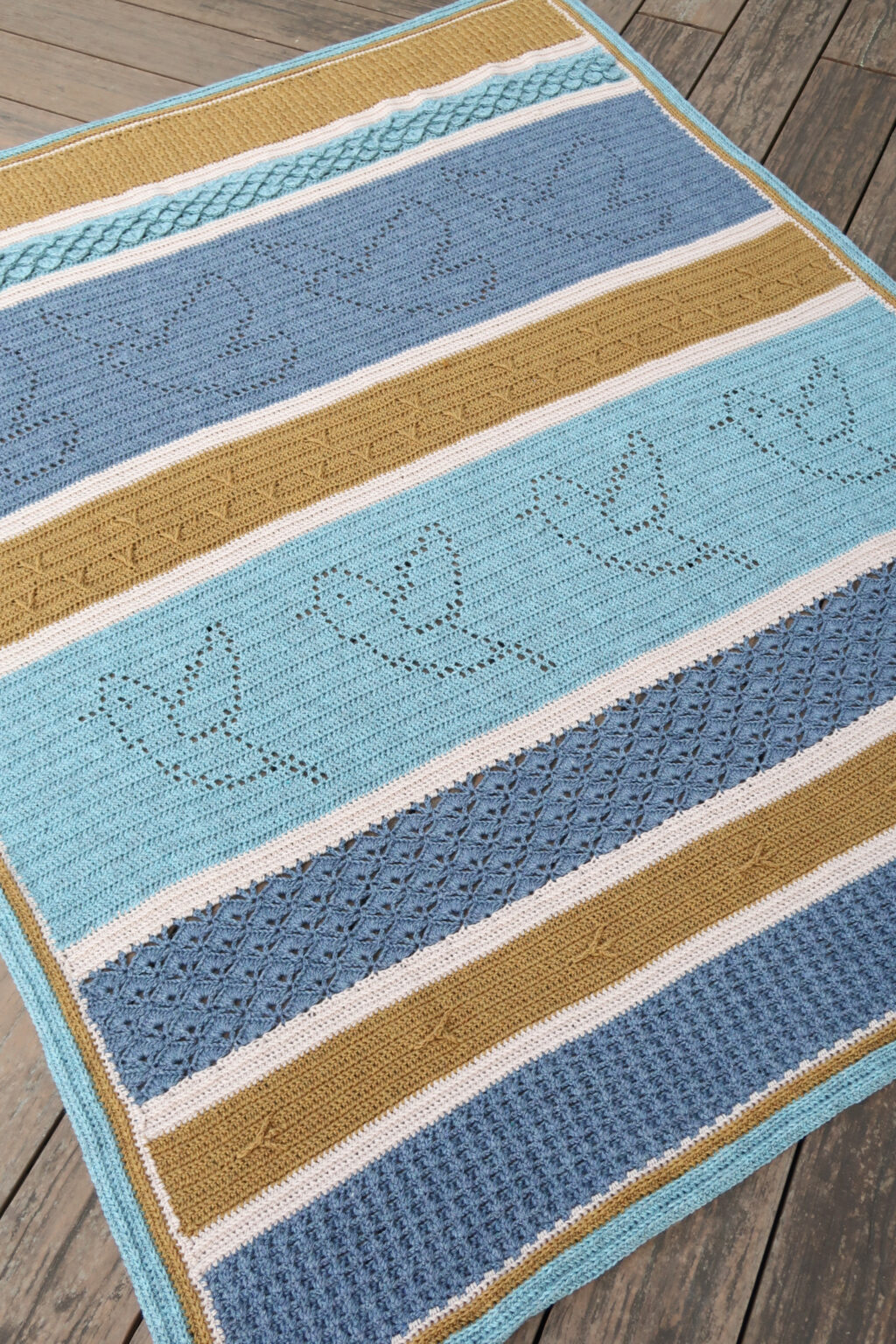 Blue Colored Free Crochet Patterns - Easy Crochet Patterns
